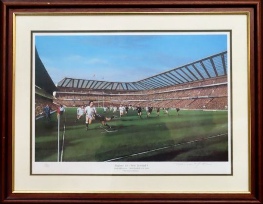 Terence Macklin | Terence Macklin - Framed pencil signed polychrome ...