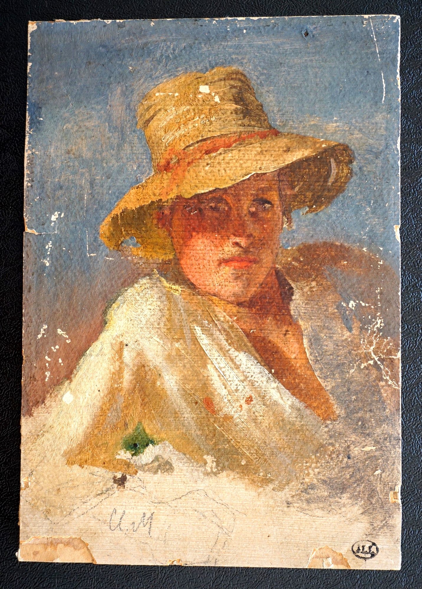 Claude Monet | Personnage au Chapeau, ca 1867 | MutualArt