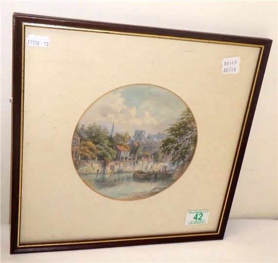 George Fall | York view watercolour George Fall | MutualArt