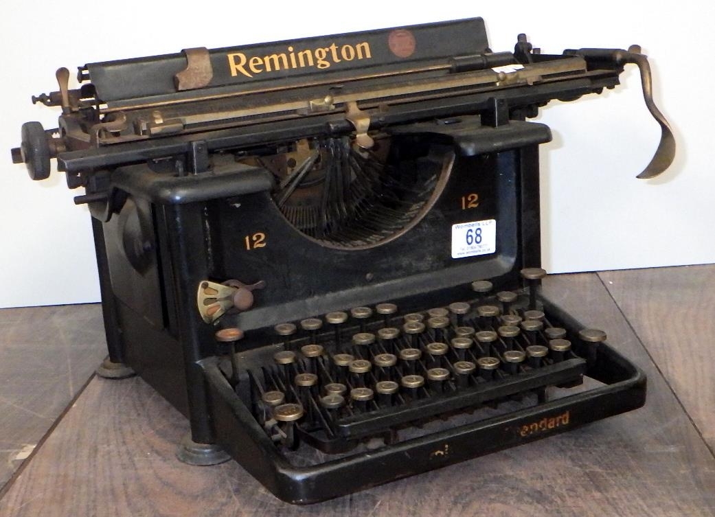 Frederic Remington | A Remington model 12 typewriter | MutualArt