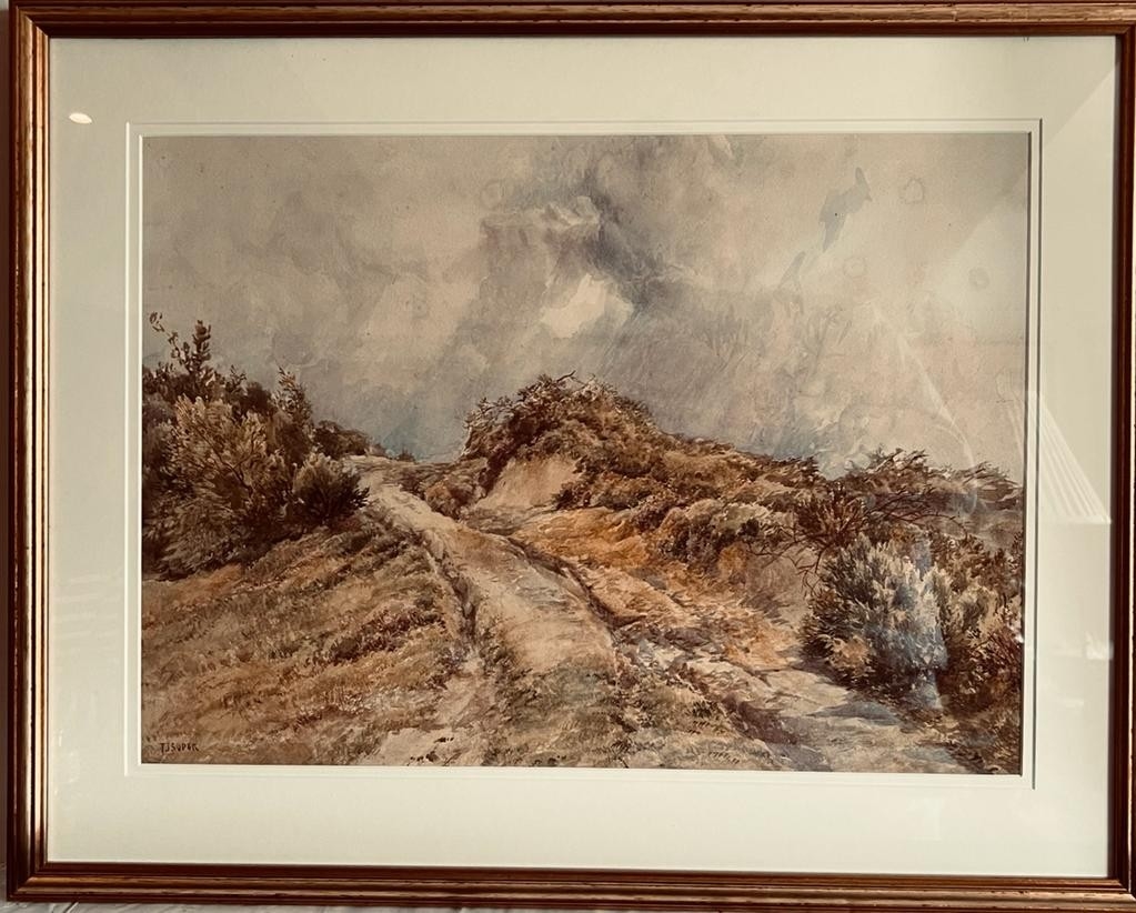 Thomas James Soper | THOMAS JAMES SOPER WATERCOLOUR - HEATH ROAD, EAST ...