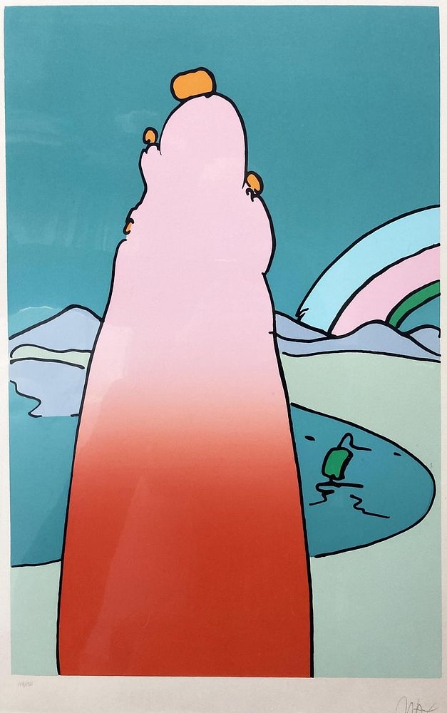 Peter Max | Peter Max - Impressions Of A Landscape (1980s) | MutualArt