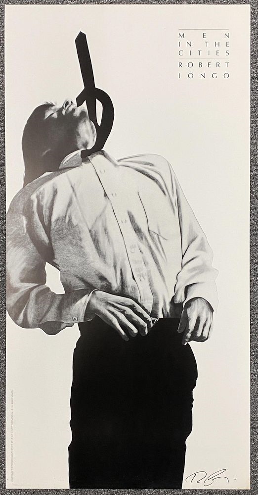 Robert Longo | Robert Longo - Eric from Men In the Cities (1991 ...