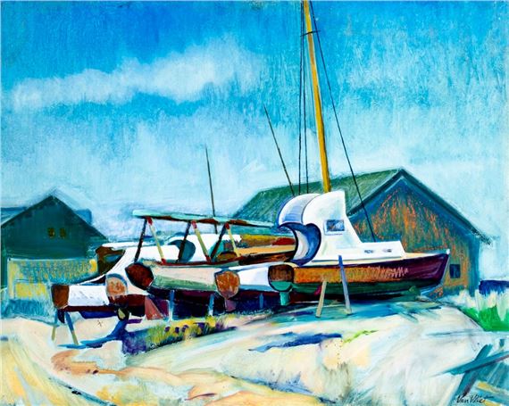 David George van Vliet | David George Van Vliet (US,20C) oil painting ...