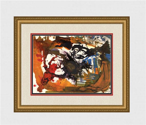 Salvador Dalí | Salvador Dali 1967 Song of the Vineyard Framed ...