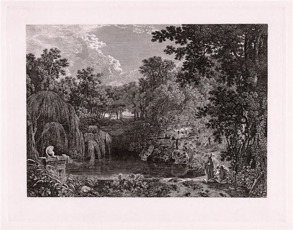 William Woollett | William Woollett Solitude 1889 etching (1889 ...