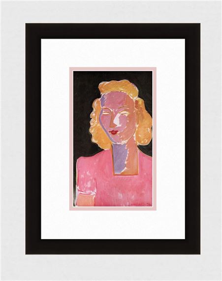Henri Matisse | Great 1943 HENRI MATISSE Color Lithograph Young Lady in ...