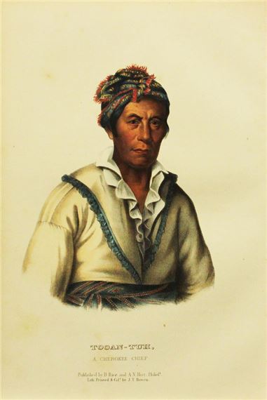 Charles Bird King | Charles Bird King - Tooan Tuh A Cherokee Chief ...