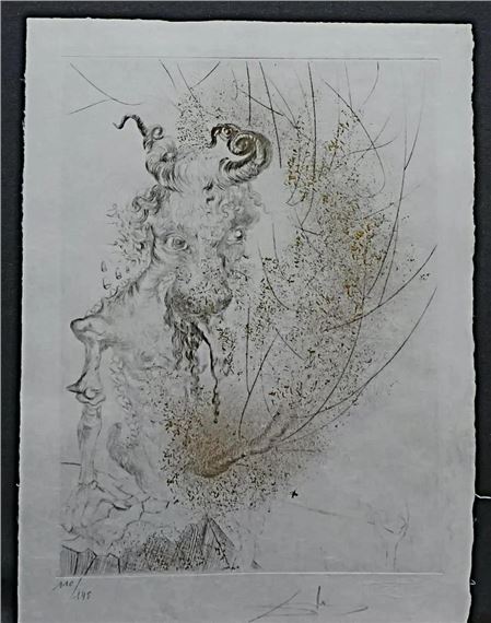 Salvador Dalí | Salvador Dali - Faust Tete De Veau (1969) | MutualArt
