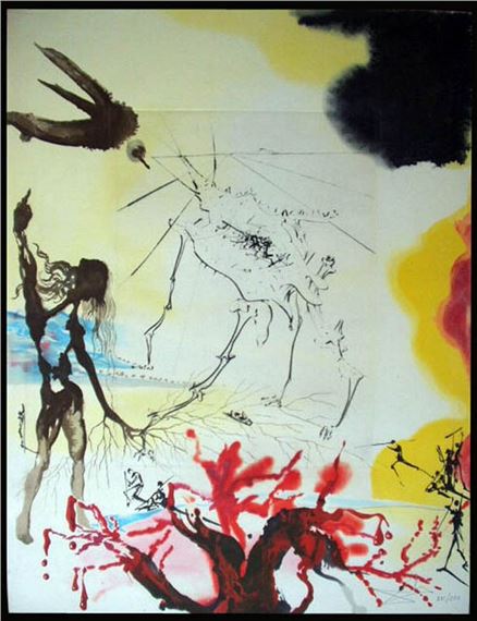 Salvador Dalí | Salvador Dali - Original Etching from Georges Hugnet ...