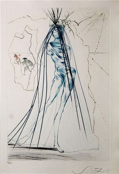 Salvador Dalí | Salvador Dali - Isolde of the White Hands (1969 ...