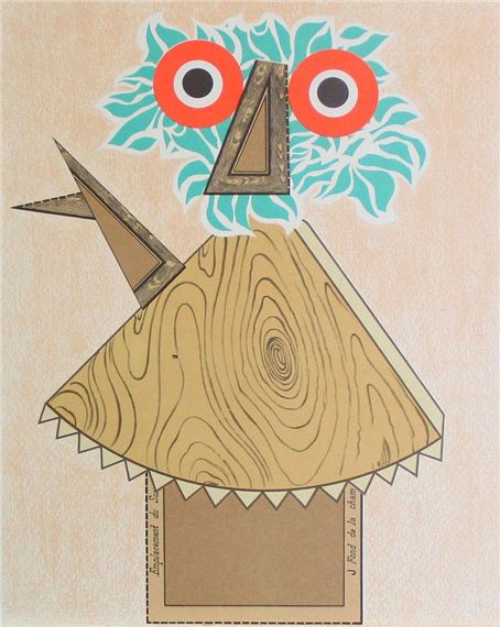 Enrico Baj | Enrico Baj - Personnage (1975) | MutualArt