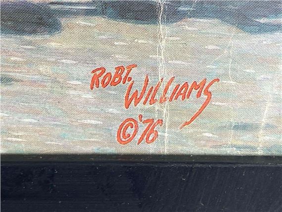 Robert Williams | 1976 Robert Williams Hot Rod Race Lithograph Print ...
