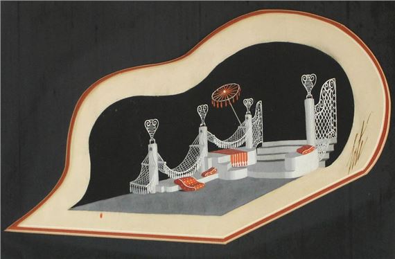 Erté | Erte - Untitled (Set Design | MutualArt