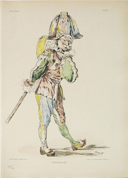 Édouard Manet | Edouard Manet - Polichinelle (Circa 1903) | MutualArt