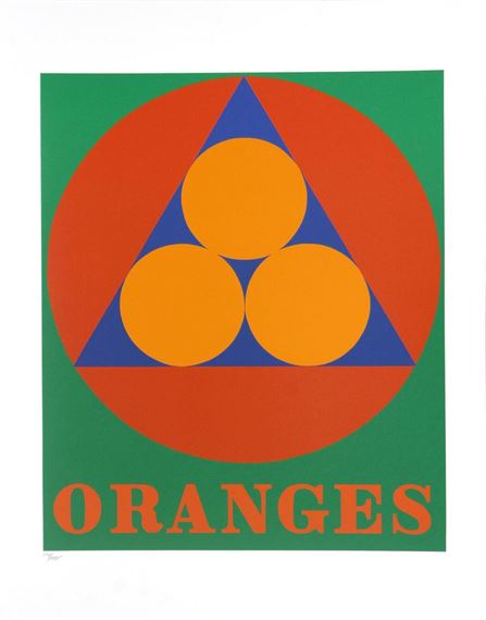 Robert Indiana | Robert Indiana - Oranges (1997) | MutualArt