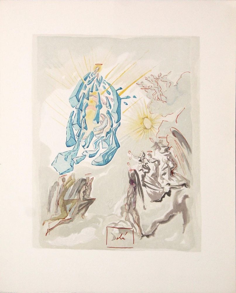 Salvador Dalí | Salvador Dali - The Apotheosis of the Virgin Mary (1964 ...
