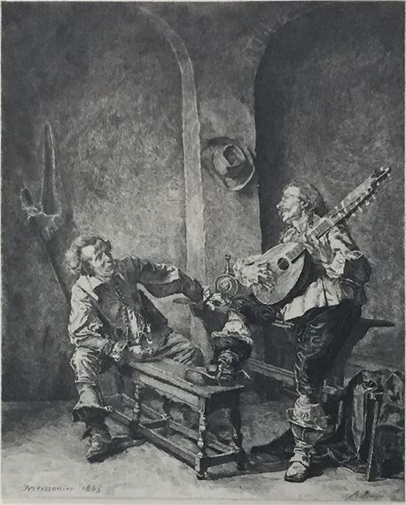 Jean-Louis-Ernest Meissonier | Jean Louis Ernest Meissonier - Une ...