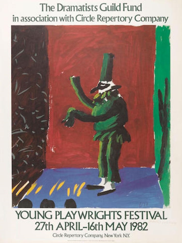 David Hockney | David Hockney - The Dramatists Guild Fund Circle (1982 ...