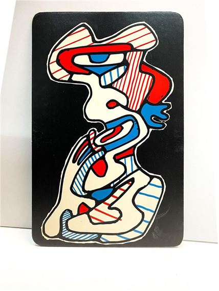 Jean Dubuffet | Jean Dubuffet - Le Convive 8 (1968) | MutualArt