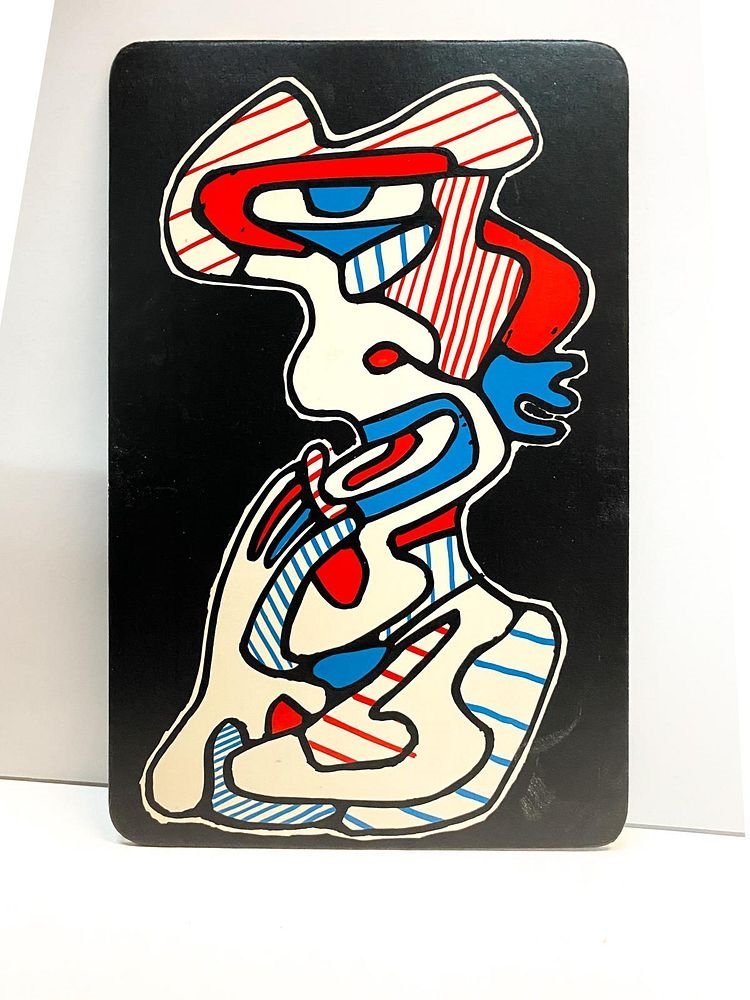 Jean Dubuffet | Jean Dubuffet - Le Convive 8 (1968) | MutualArt