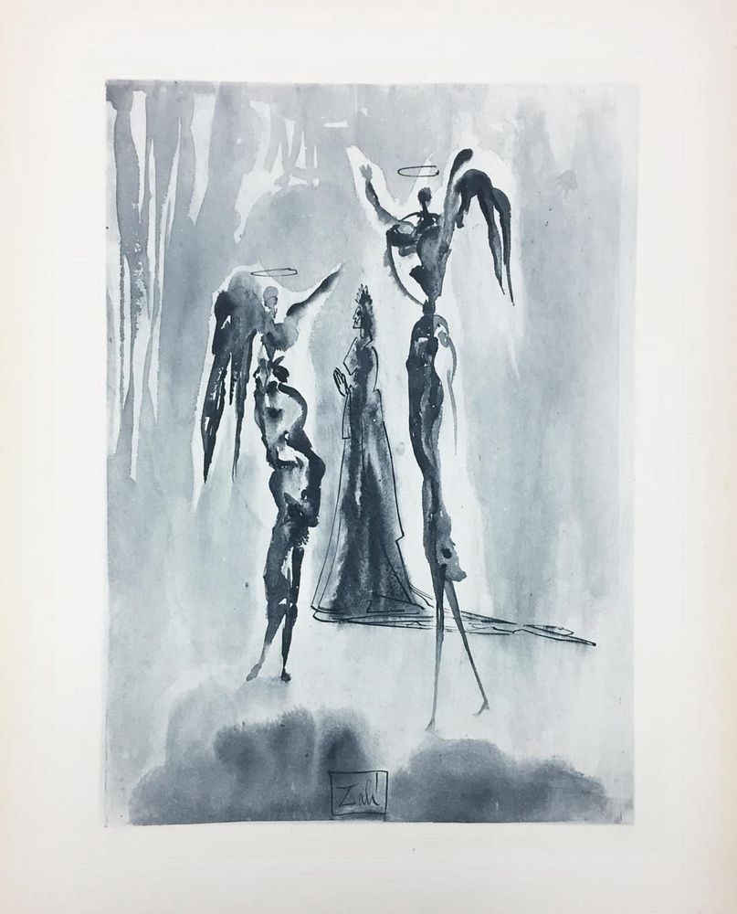 Salvador Dalí | Salvador Dali - The Angels of the Empyrean (1964 ...