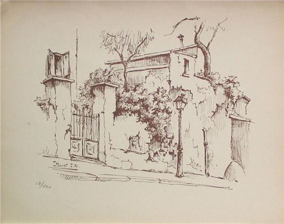 Jean Ithier | Jean Robert Ithier (After) - Rue Norvins (1947) | MutualArt