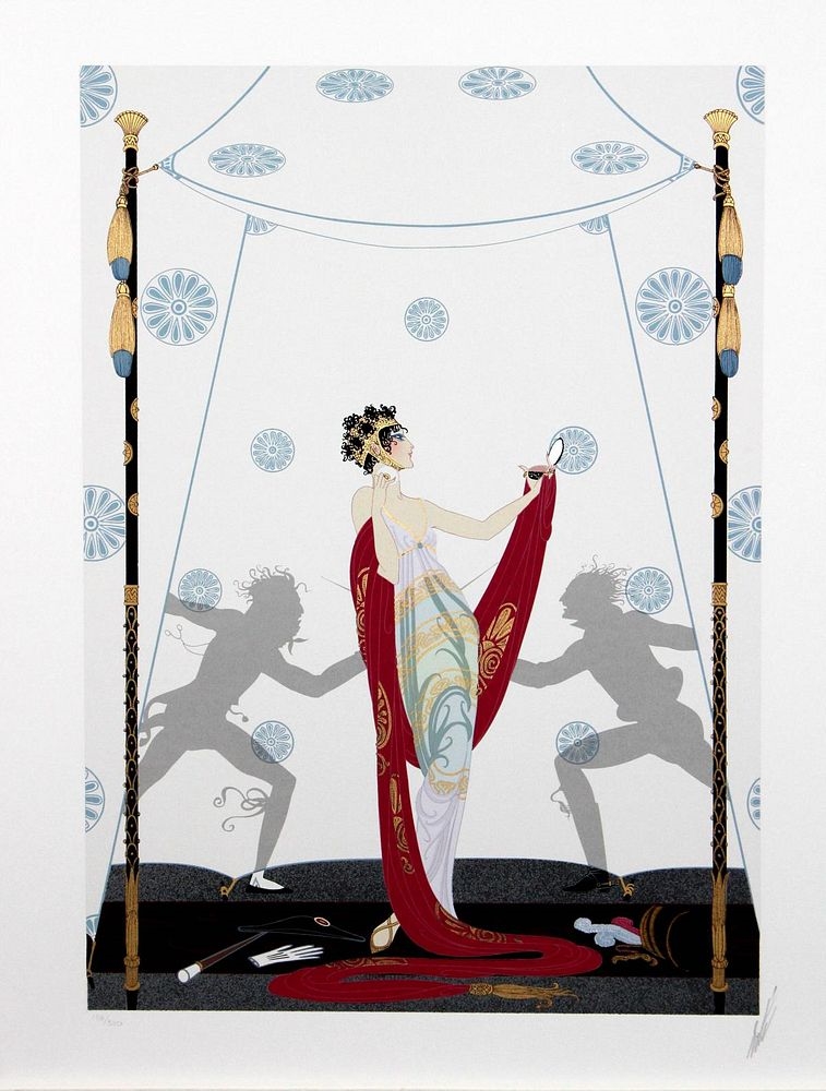 Erté | Erte - The Duel (1981) | MutualArt
