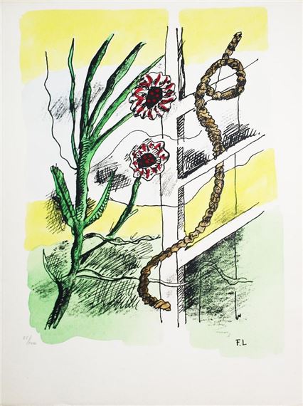 Fernand Léger | Fernand Leger - Illuminations II (1949) | MutualArt