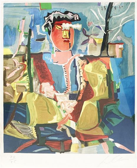 Sandro Chia | Sandro Chia - Untitled Portrait | MutualArt