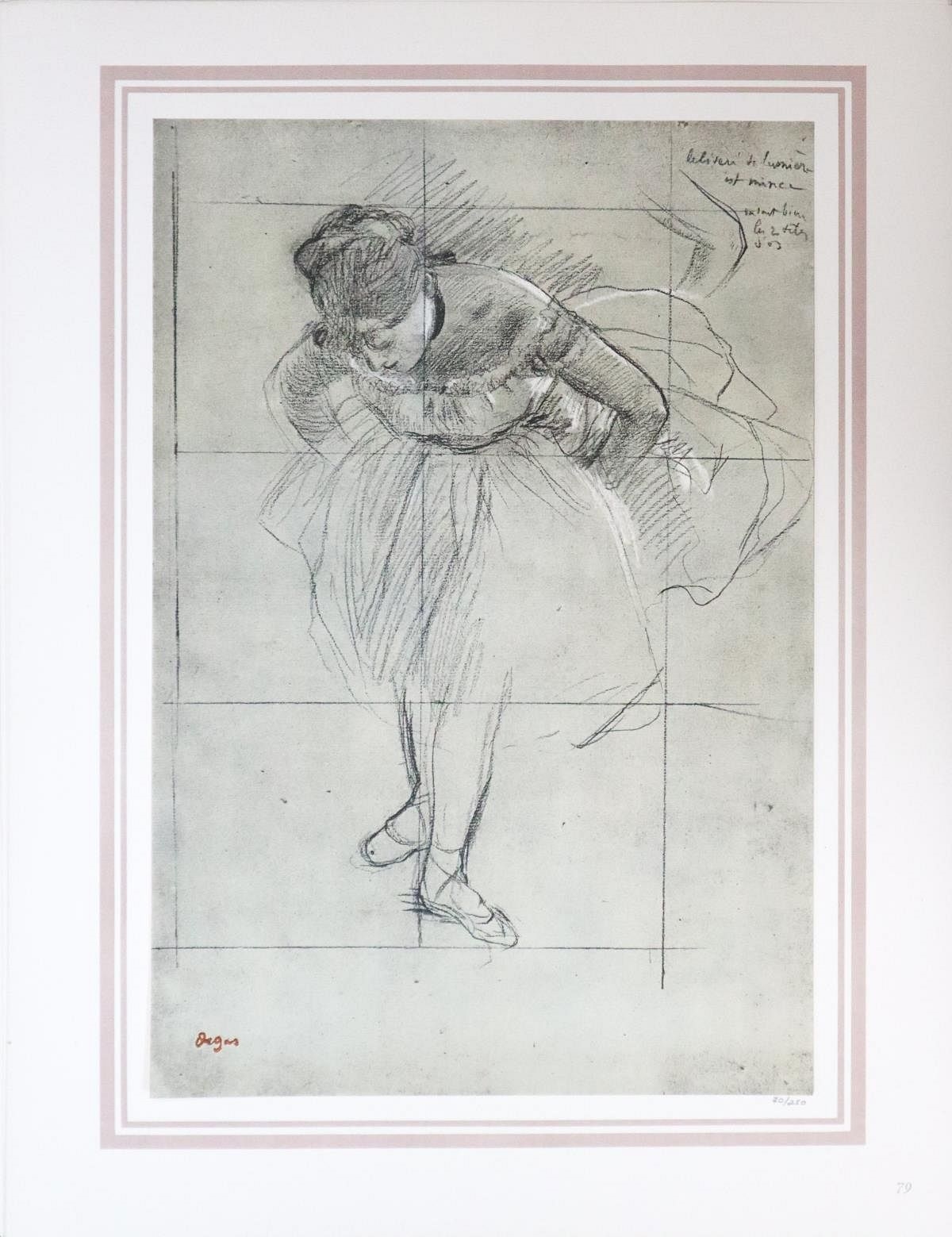 Edgar Degas | Edgar Degas (After) - Danseuse inclinee en avant (1875 ...