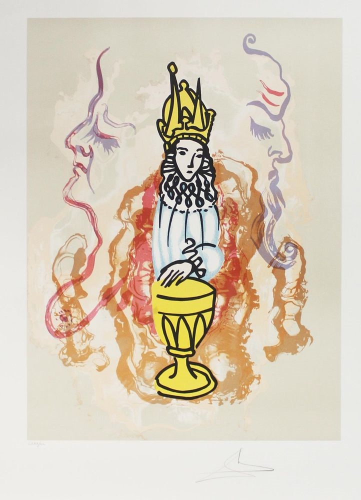 Salvador Dalí | Salvador Dali - Prince of Cups (1978) | MutualArt