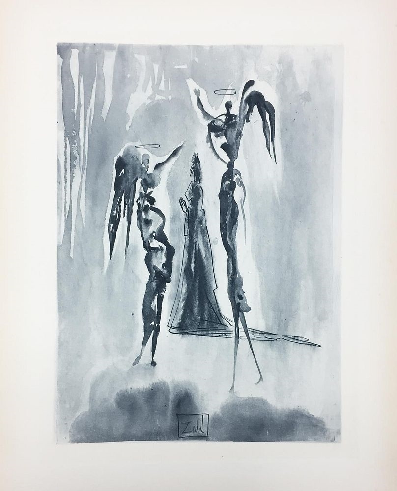 Salvador Dalí | Salvador Dali - The Angels of the Empyrean (1964 ...