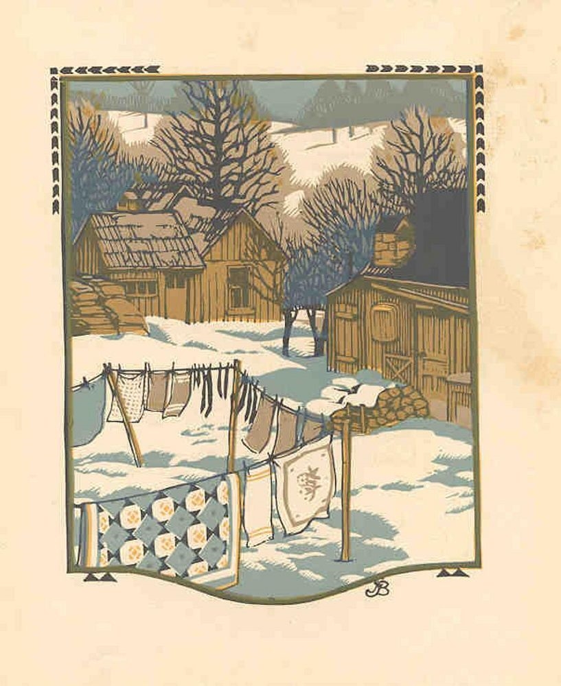 Gustave Baumann | Gustave Baumann - November (1912) | MutualArt
