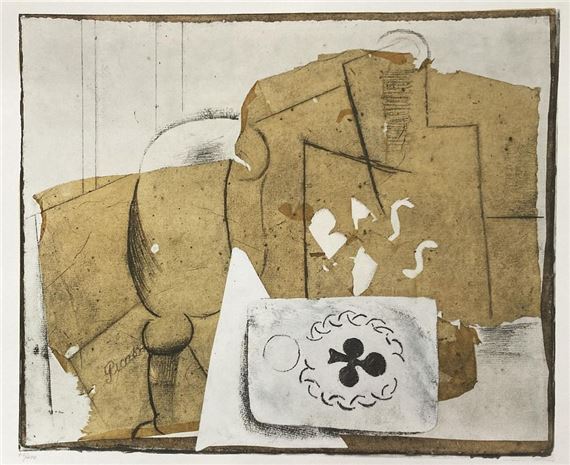 Pablo Picasso | Pablo Picasso - Cubist Still Life (1962) | MutualArt