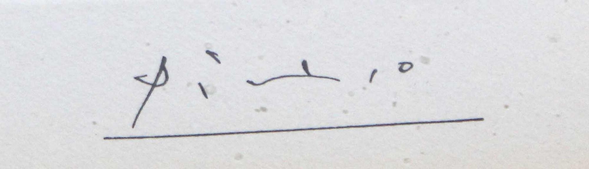 Pablo Picasso | Pablo Picasso - Scene de Cirque Avec Cheval Aile. Vue ...