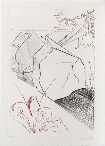 Salvador Dalí | Salvador Dali - The Marvellous Steps (1975) | MutualArt