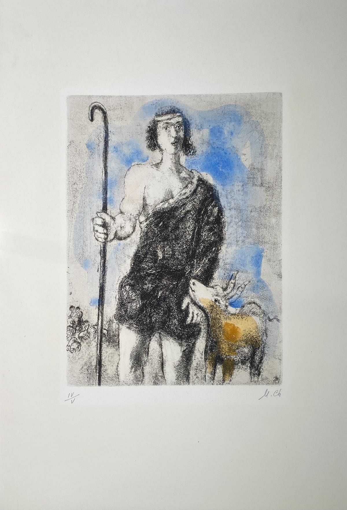 Marc Chagall | Marc Chagall - Young Shepard Joseph | MutualArt