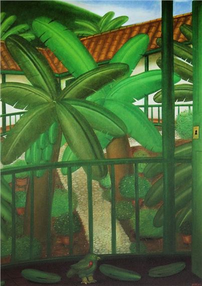 Fernando Botero | Fernando Botero (after) - The Patio (1983) | MutualArt