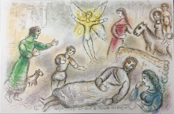 Marc Chagall | Marc Chagall - Peace Found Again (1989) | MutualArt