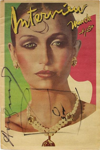 Andy Warhol | Andy Warhol - Hand Signed Interview Magazine (1979) | MutualArt