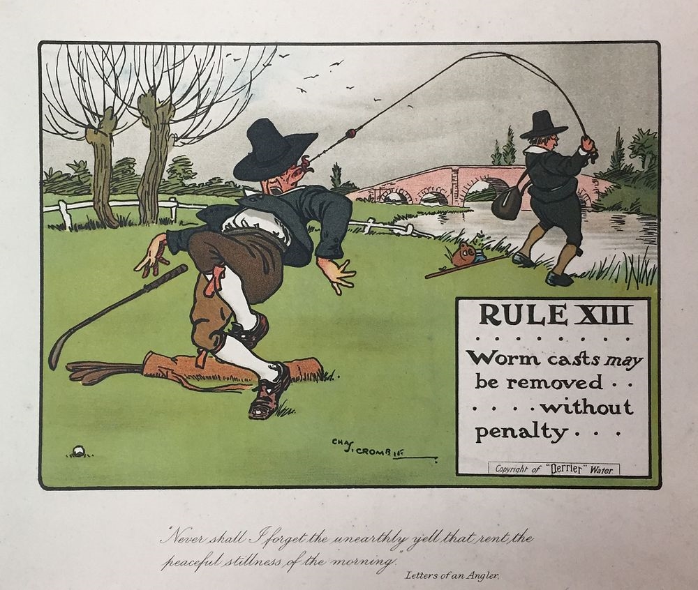Charles Crombie | Chas Crombie - The Rules of Golf XIII (Circa 1905 ...
