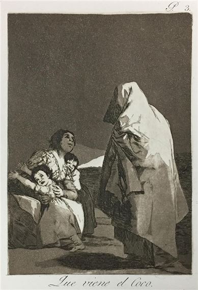 Francisco José de Goya y Lucientes | Francisco Goya - Que Viene el Coco ...