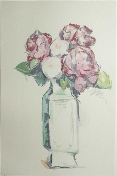 Paul Cézanne | Paul Cezanne (After) - Roses (1897) | MutualArt