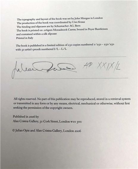 Julian Opie | Julian Opie - Ruth Smoking 2 (2005) | MutualArt