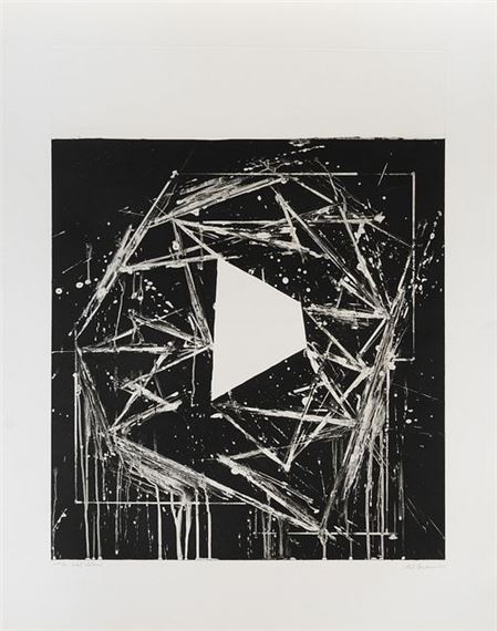 Mel Bochner | Mel Bochner - White Island (1985) | MutualArt