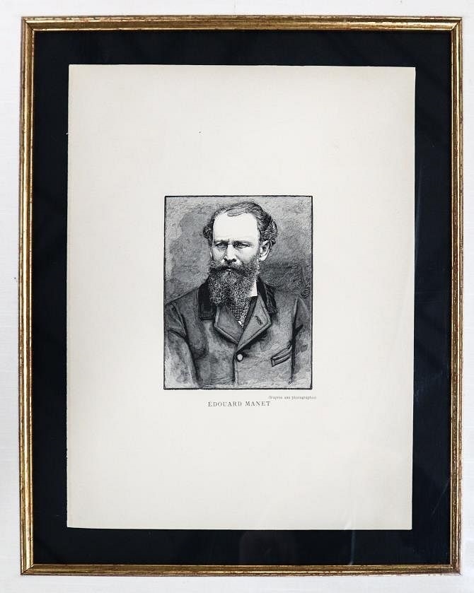 Édouard Manet | Edouard Manet - Self Portrait (1902) | MutualArt