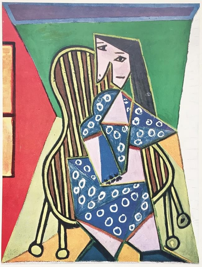 Pablo Picasso | Pablo Picasso - Femme Assise (1946) | MutualArt