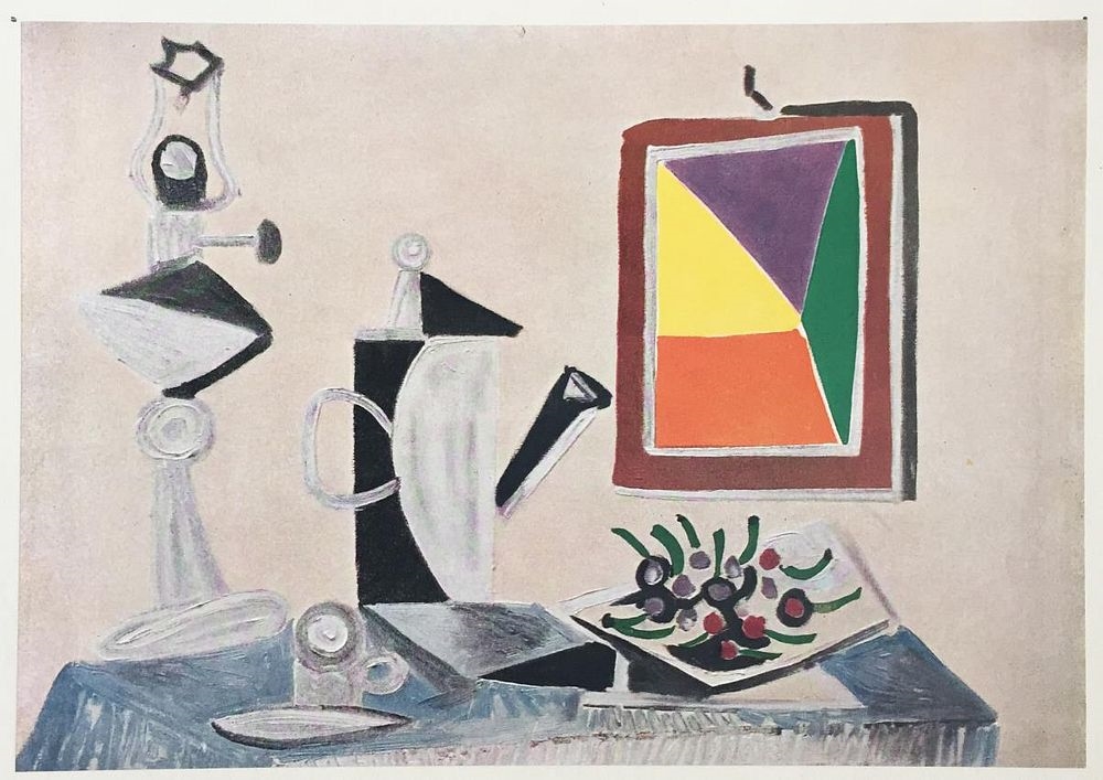 Pablo Picasso | Pablo Picasso - Nature Morte au Miroir (1946) | MutualArt
