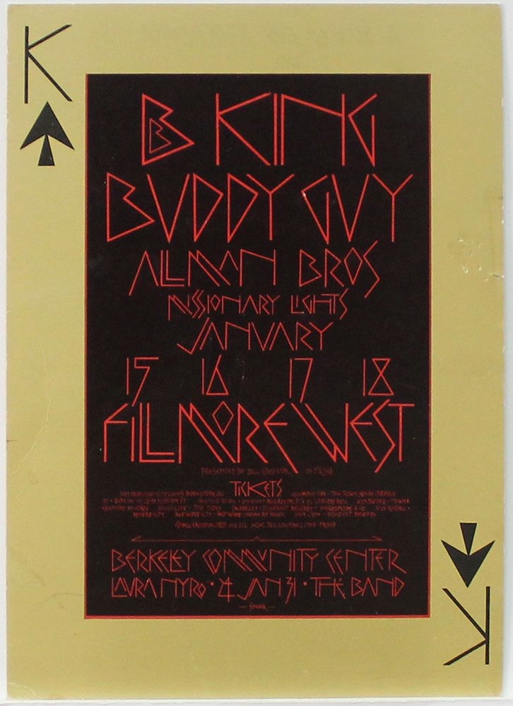 David Singer | David Singer - BB King Buddy Guy Allman Bros (1970 ...